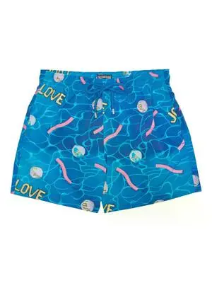 Vilebrequin Moorise Printed Swim Shorts - Blue
