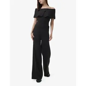 LEEM Wide-leg Knitted Trousers