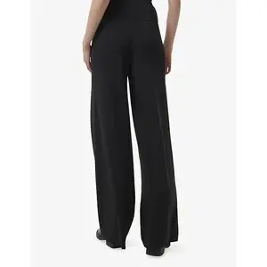 LEEM Wide-leg Knitted Trousers