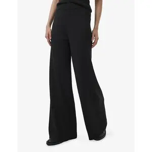 LEEM Wide-leg Knitted Trousers
