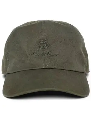 Loro Piana Logo-embroidered Baseball Cap - Green