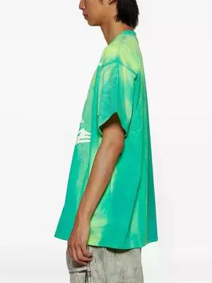 RENSUKE TOKYO Graphic Loose T-shirt - Green