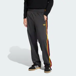 Adidas Firebird Track Pants - Utility Black / Collegiate Gold / Team Power Red 2