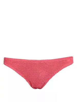BOUND Scene Palm-pattern Bikini Bottoms - Red