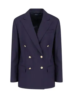 Polo Ralph Lauren Double-breasted Wool Blazer