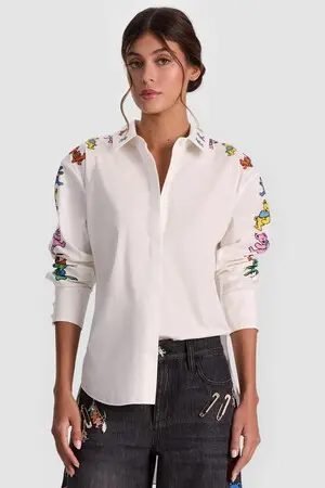 Alice + Olivia High-low Shirts For Women