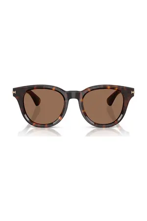Burberry Sunglasses Round Acetate Frame