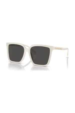 Burberry Square Frame Sunglasses - Beige
