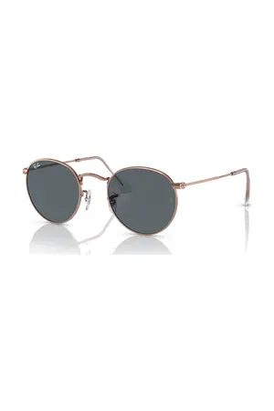 Ray-ban Round Metal Sunglasses - Gold