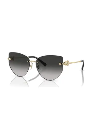 TIFFANY SUNGLASS HUT Tiffany Butterfly Sunglasses - Gold