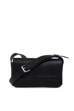 Alexander Wang Punch Flap Shoulder Bag - Black