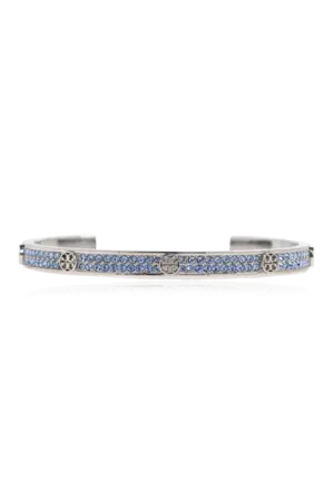 Tory Burch Bracelet With Crystals - Silver