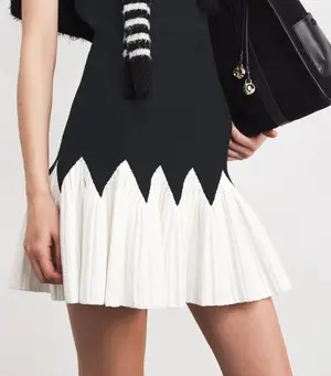 Sandro Two-tone Mini Dress