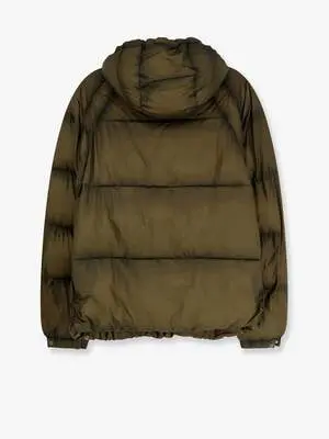 REPRESENT Padded And Quilted Down Jacket - Green