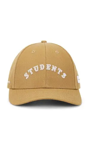 STUDENTS GOLF Bases Covered 6 Panel Wool Cap - Brown