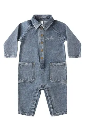 QUINCY MAE Denim Jumpsuit