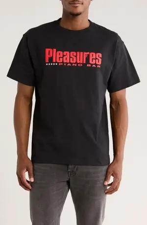 Pleasures Logo Shirts For Men
