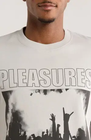 PLEASURES Incognito Cotton Graphic T-shirt