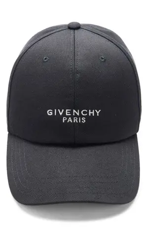 Givenchy Embroidered Logo Adjustable Baseball Cap