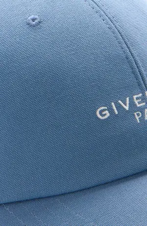 Givenchy Embroidered Logo Baseball Cap - Military Blue