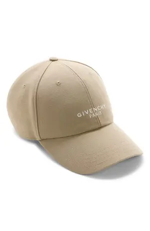Givenchy Embroidered Logo Baseball Cap - Salvia