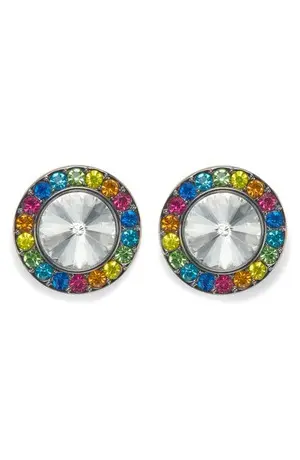 Kurt Geiger Octavia Stud Earrings - Two Tone