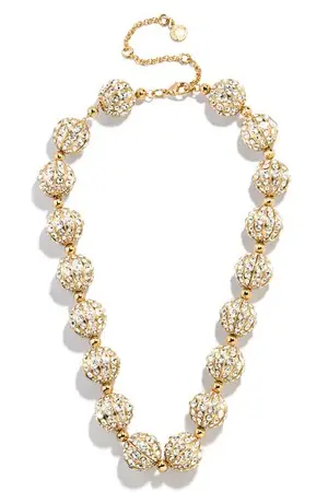 Baublebar Nessa Crystal Orb Statement Necklace
