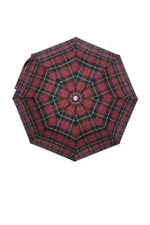 Burberry Bamboo Tartan Folding Umbrella