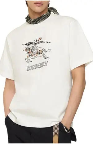 Burberry Crewneck T-shirts For Men