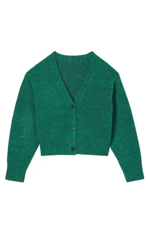 M.M.LAFLEUR Delina Confetti Wool Cardigan