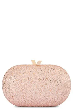 OLGA BERG Faye Oval Frame Clutch