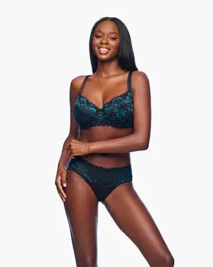 Cosabella Encantata Full Cup Bra - Black/canale