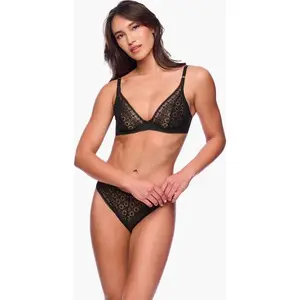 Cosabella Basilica Underwire Plunge Bra - Black