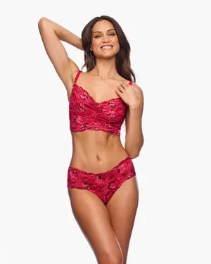 Cosabella Nsn Ombre Hottie Boyshort - Velluto/black