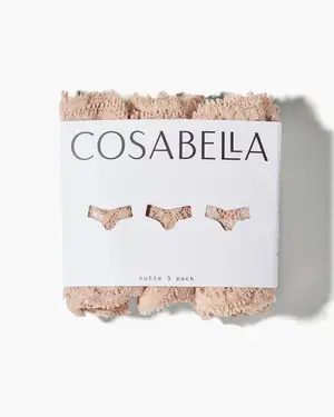 Cosabella Nsn Cutie Low Rise Thong 3 Pack - Sette