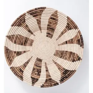 MAADILI COLLECTIVE Extra Large Sunspot Basket ~ Banana Fiber - Natural