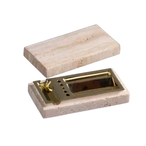THE COLLECTIVE HOME Travette Individual Tray - Beige