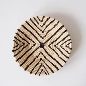 MAADILI COLLECTIVE Quadrants Basket - Natural