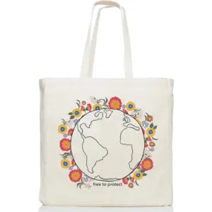 THE TOTE PROJECT Free To Protect | Tote - Natural