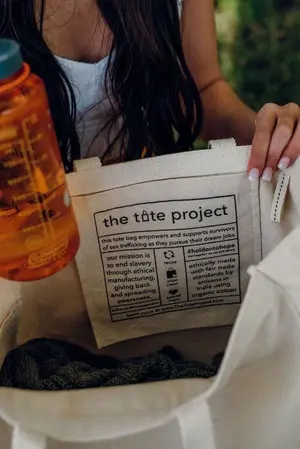 THE TOTE PROJECT Free To Flourish Tote
