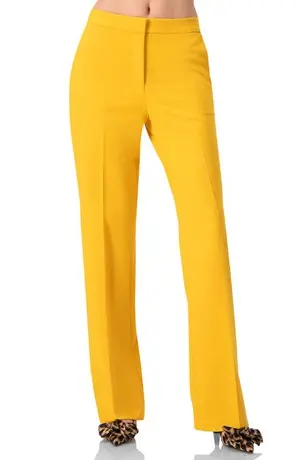 IVONNE Tailored Straight-leg Pants