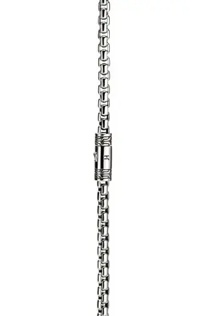 John Hardy Heishi Tag Sterling Necklace