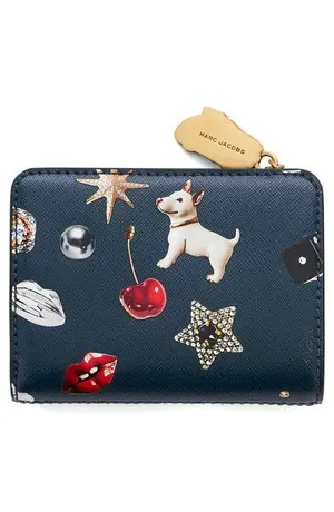 Marc Jacobs The Trinket Utility Snapshot Mini Compact Wallet