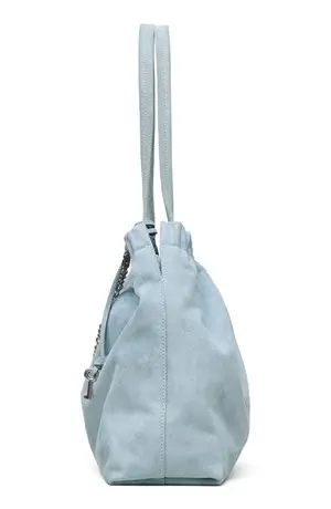 Marc Jacobs Cristina Suede Tote - Blue Mist