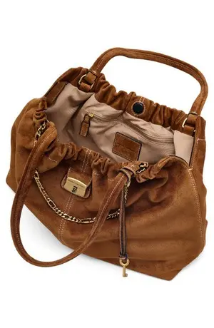Marc Jacobs Cristina Suede Tote - Copper