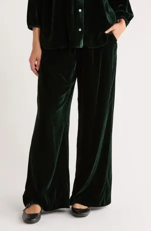 Marine Layer Bella Velvet Drawstring Pants