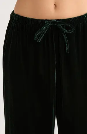 Marine Layer Bella Velvet Drawstring Pants