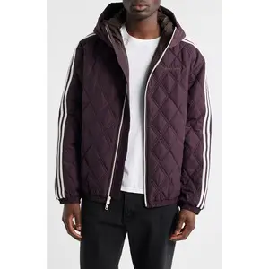 Adidas X Wales Bonner Hooded Quilted Jacket
