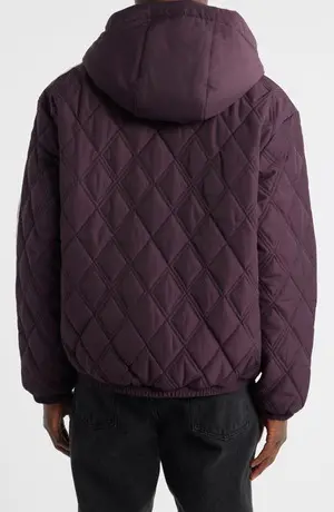 Adidas X Wales Bonner Hooded Quilted Jacket