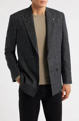 Allsaints Double Breasted Coats For Men